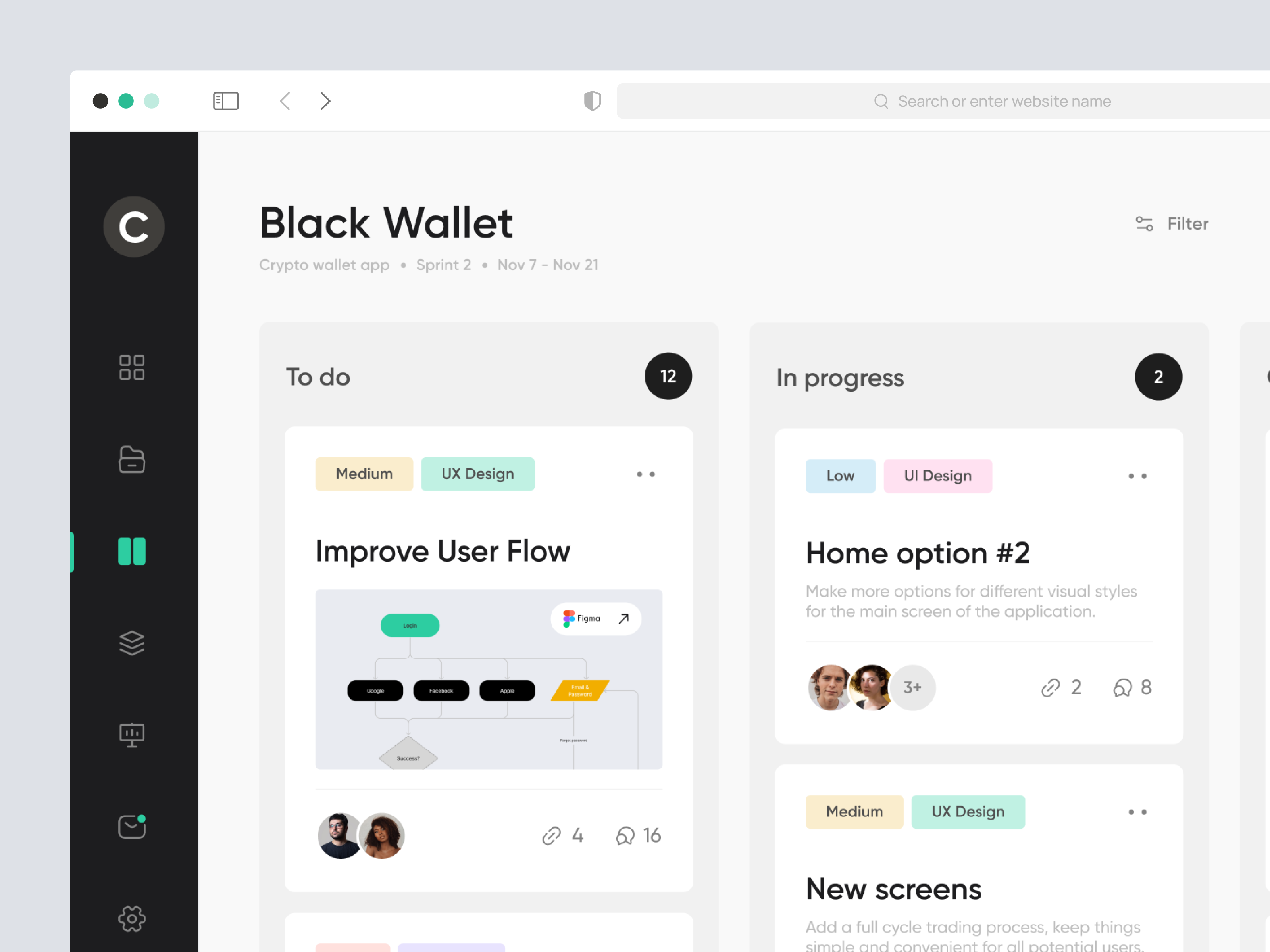 Corex - Project Management Dashboard Design by Outcrowd on Dribbble Corex - Project Management Dashboard Design by Outcrowd on Dribbble